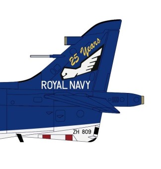 British Sea Harrier FA.2 No 899 NAS Admirals Barge 25th Anniversary ...