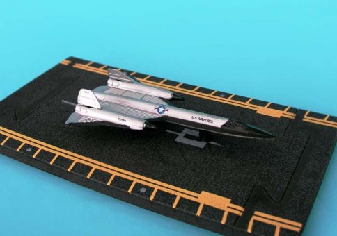 Hot Wings Airplane Toys SR-71 Silver ezToys - Diecast Models and ...