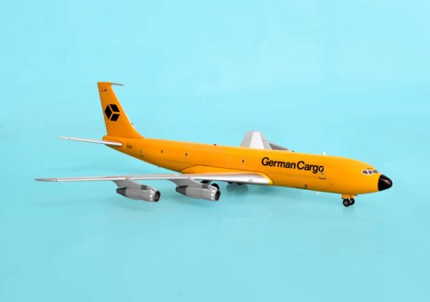 German Cargo B707-300 D-ABUI Mustard Yellow 1:200 Scale ezToys ...