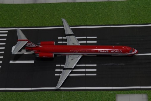 1:200 TWA MD-80 JET-L061 Jet-x models EI-BWD 1:200 ezToys - Diecast ...