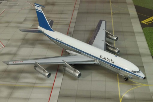 Highly detailed Aero Classic diecast model airplane EL AL Boeing 720B ...