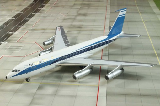 Highly detailed Aero Classic diecast model airplane EL AL Boeing 720B ...