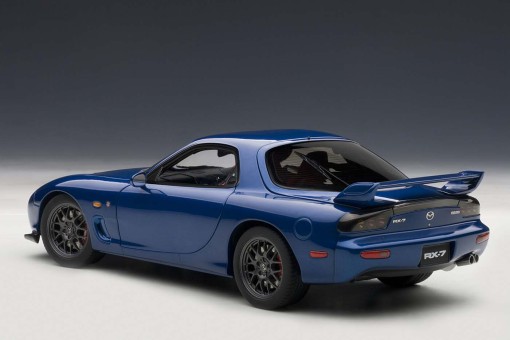 AUTOart 1:18 Mazda RX-7 (FD) Spirit R Type A (Innocent Blue Mica ...