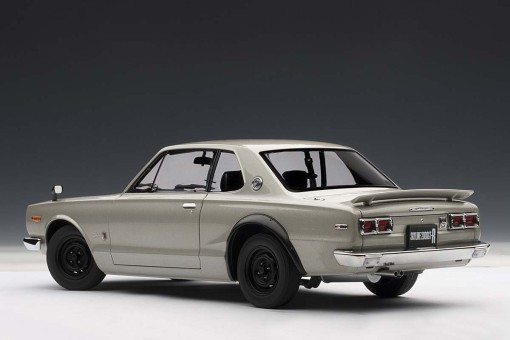 AUTOart 1:18 Scale Nissan Skyline GT-R 1st Generation (KPGC10), Silver ...