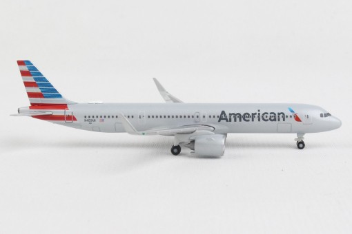American Airbus A321neo N400AN Herpa Wings 533911 scale 1:500 ezToys ...