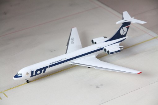LOT Polish Ilyushin IL-62M SP-LBD 'Sikorski' Илью́шин Ил-62 Herpa ...