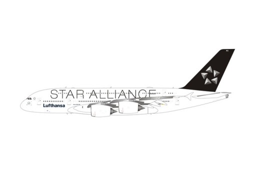 Singapore Airlines Star Alliance Airbus A380 9V-SKX Phoenix 04513 Die ...