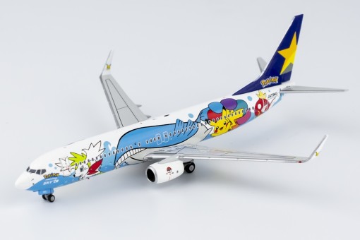 Skymark Pokemon 2 Boeing 737-800 Winglets JA73NG NG Models 58140 Scale ...