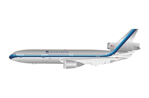 Eastern Air Lines McDonnell Douglas DC-10-30 Polished N391EA With Stand ...
