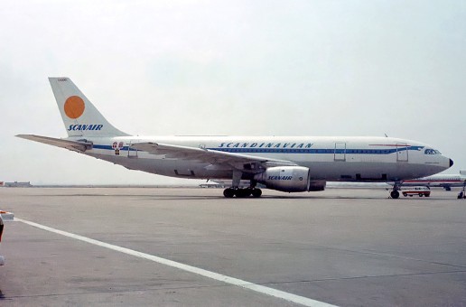 AeroClassics die cast scale model Last One! Scanair Scandinavian (SAS ...