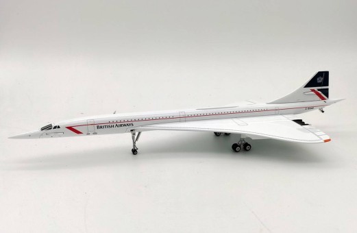 British Airways Concorde G-BOAB Landor/Negus white livery red line with ...