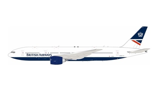 British Airways Boeing 777-236/ER G-VIIA Negus Livery With Stand ARD ...