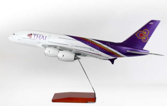 Skymarks Supreme Models Collection 1:100 Thai Airways A380 Stand and ...