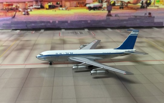 Aeroclassics die cast scale models EL AL אל על Boeing 720 Reg# 4X-ABA ...
