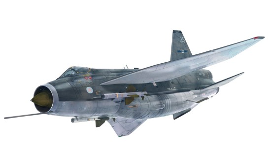 RAF English Electric BAC Lightning F6 XR728/JS Binbrook Corgi Aviation ...