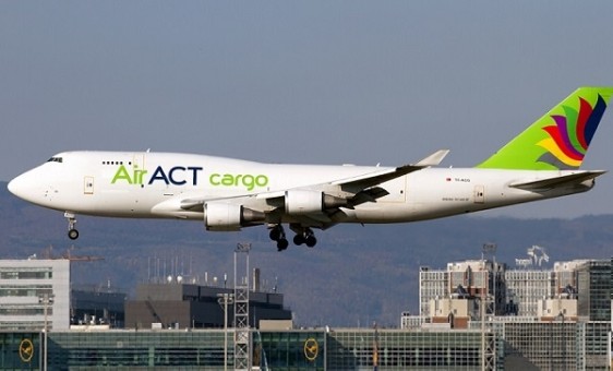 Air ACT Boeing 747-400BDSF TC-ACG JC Wings LH4RUN245 scale 1:400 ezToys ...
