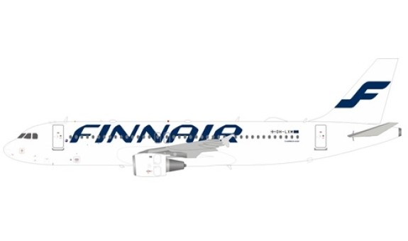 Finnair Airbus A320-214 OH-LXM with stand JFox/InFlight JF-A320-030 ...