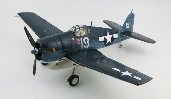 Highly detailed Hobby Master F6F Hellcat Grumman F6F-3 Hellcat HA0302 ...