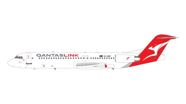 Qantas Link- Network Aviation Fokker F-100 VH-NHP Gemini 200 G2QFA868 ...