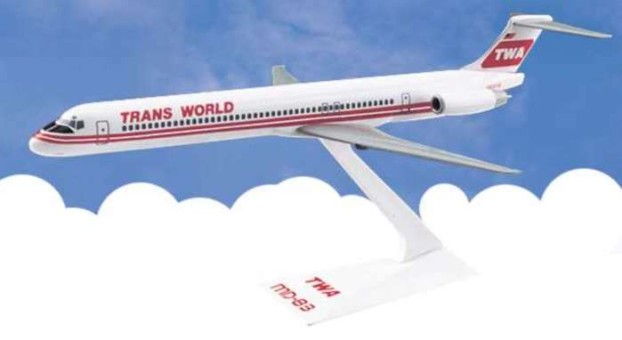 Flight Miniatures Flight Miniatures TWA McDonnell Douglas MD-80 die ...