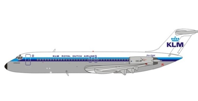 KLM - Delivery Colors DC-9-32 PH-DNK ezToys - Diecast Models and ...