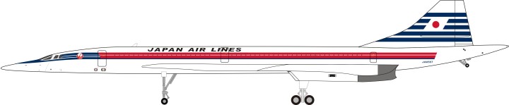 Highly detailed JFOX/ InFlight Model diecast model airplane Concorde ...