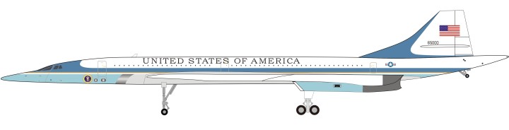 Highly detailed JFOX/ InFlight Model diecast model airplane Concorde US ...