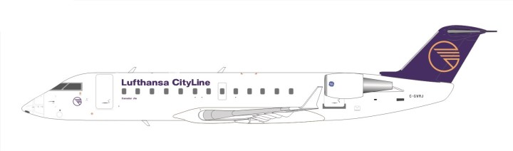Lufthansa CityLine CRJ-200ER D-GVRJ NG Models 51002 scale 1:200 ezToys ...