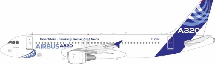 Airbus A320-211 HOUSE A320 F-WWBA With Stand InFlight IFAIRBUS320 Scale ...