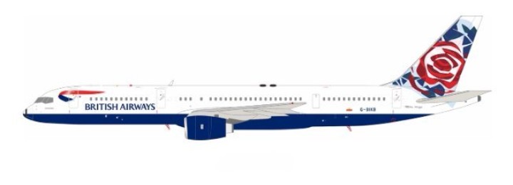 British Airways Boeing 757-236 G-BIKB with stand B-Models InFlight B ...