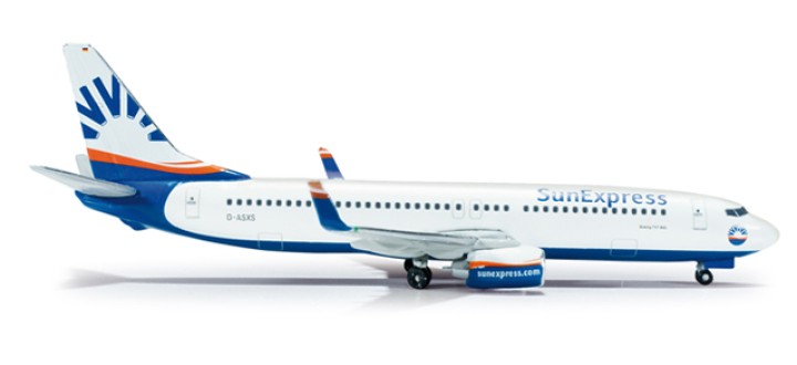 Sun Express Germany Boeing 737-800 Herpa 1:500 ezToys - Diecast Models ...