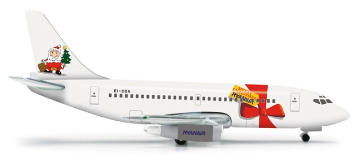 Herpa WingsRyanair Boeing 737-200 "Merry Christmas 1997" HE523547 Scale ...