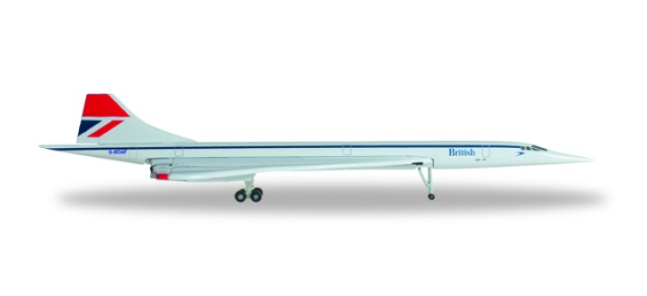 British Airways Concorde Negus Colors Herpa 527477-001 scale 1:500 ...
