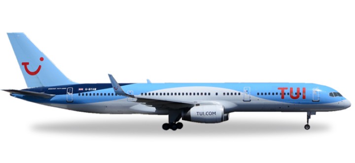 UK TUI Thomson Boeing 757-200 New Standard Livery registraton G-BYAW ...