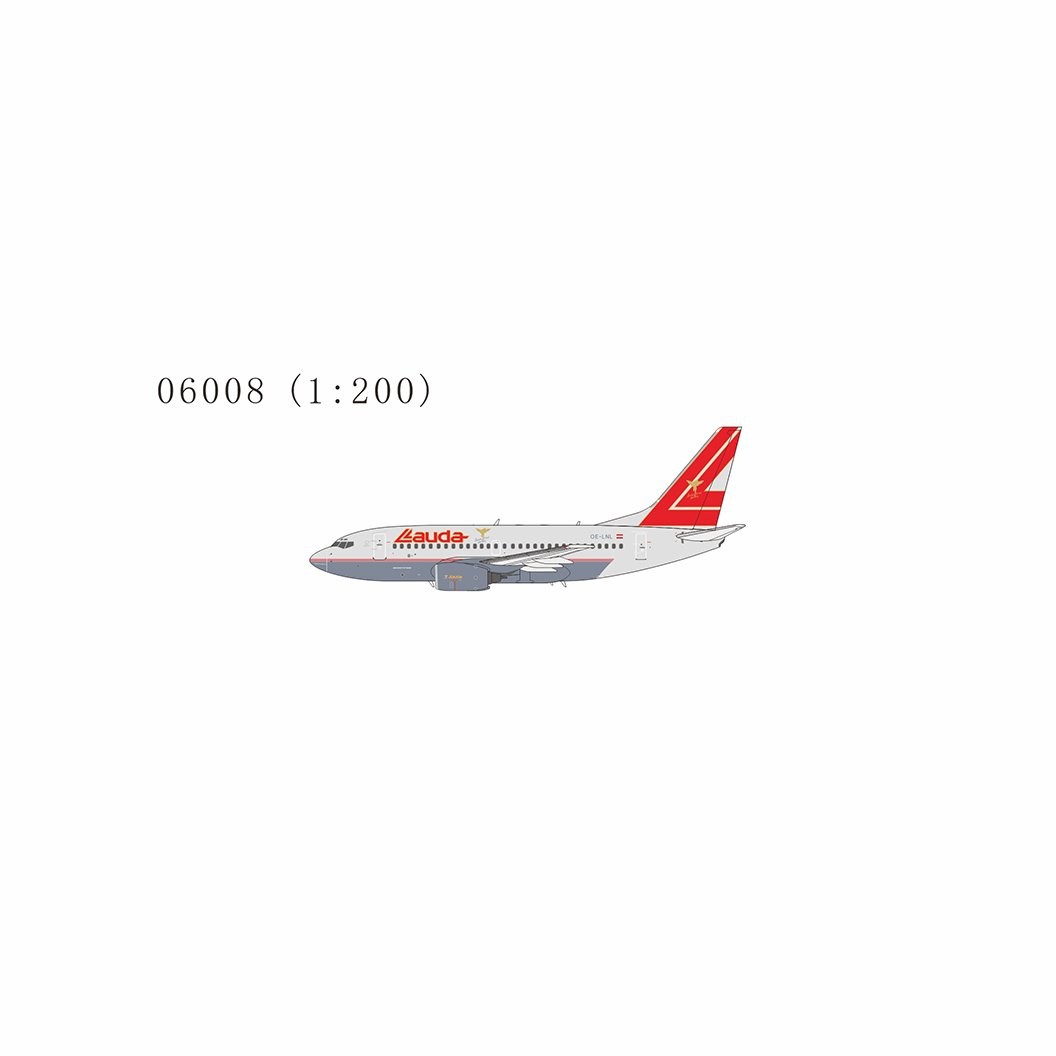 Lauda Boeing 737-600 Reg: OE-LNL NG06008 NG Model 1:200 ezToys ...
