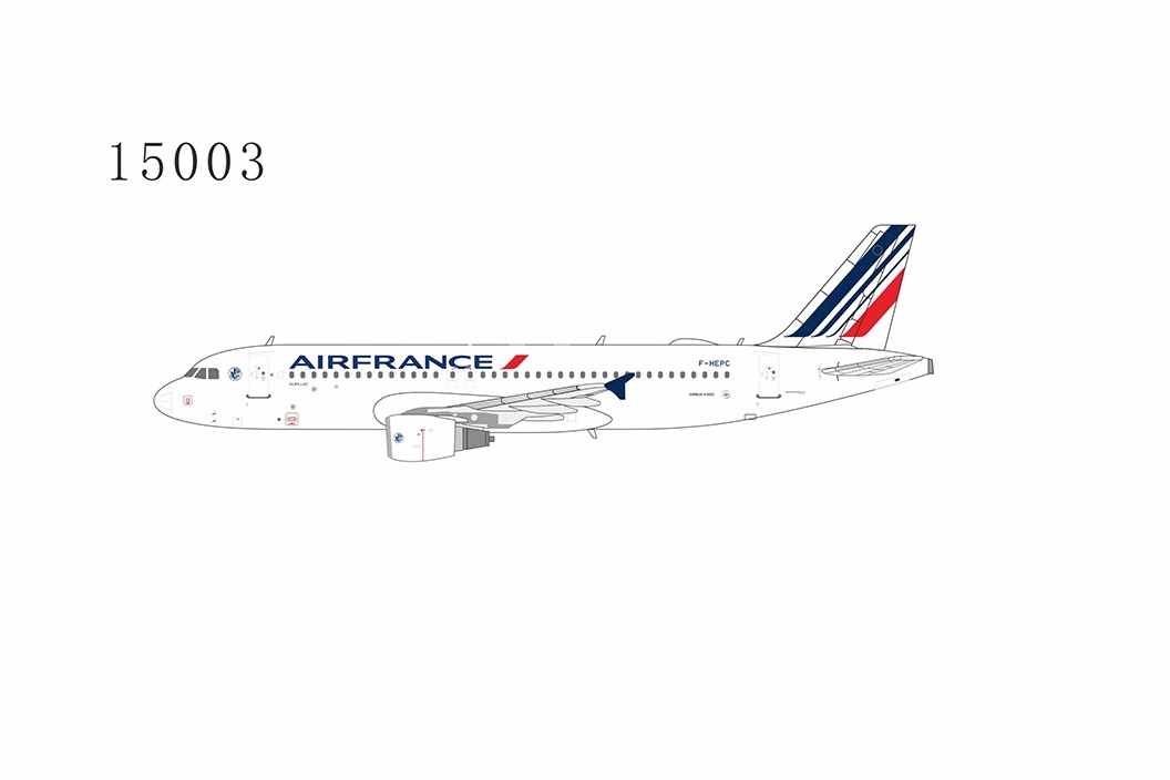 Air France A320-200 F-HEPC(revised modern livery) Die-Cast NG Models ...