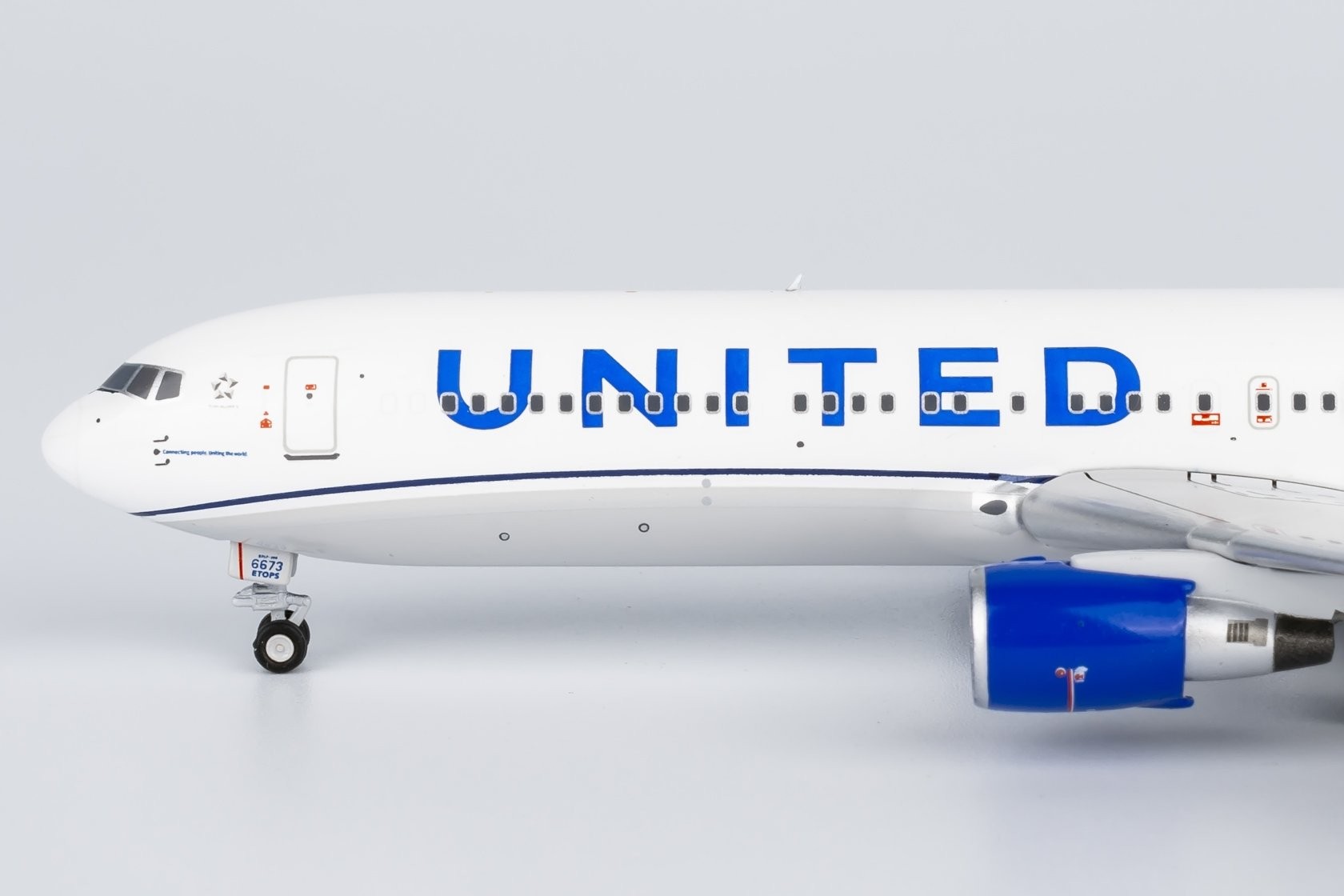 Sold-0ut! United Airlines Boeing 767-300ER Blue Evolution livery Reg ...