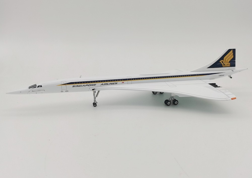 Singapore Airlines - British Airways Negus Concorde G-BOAD with ...