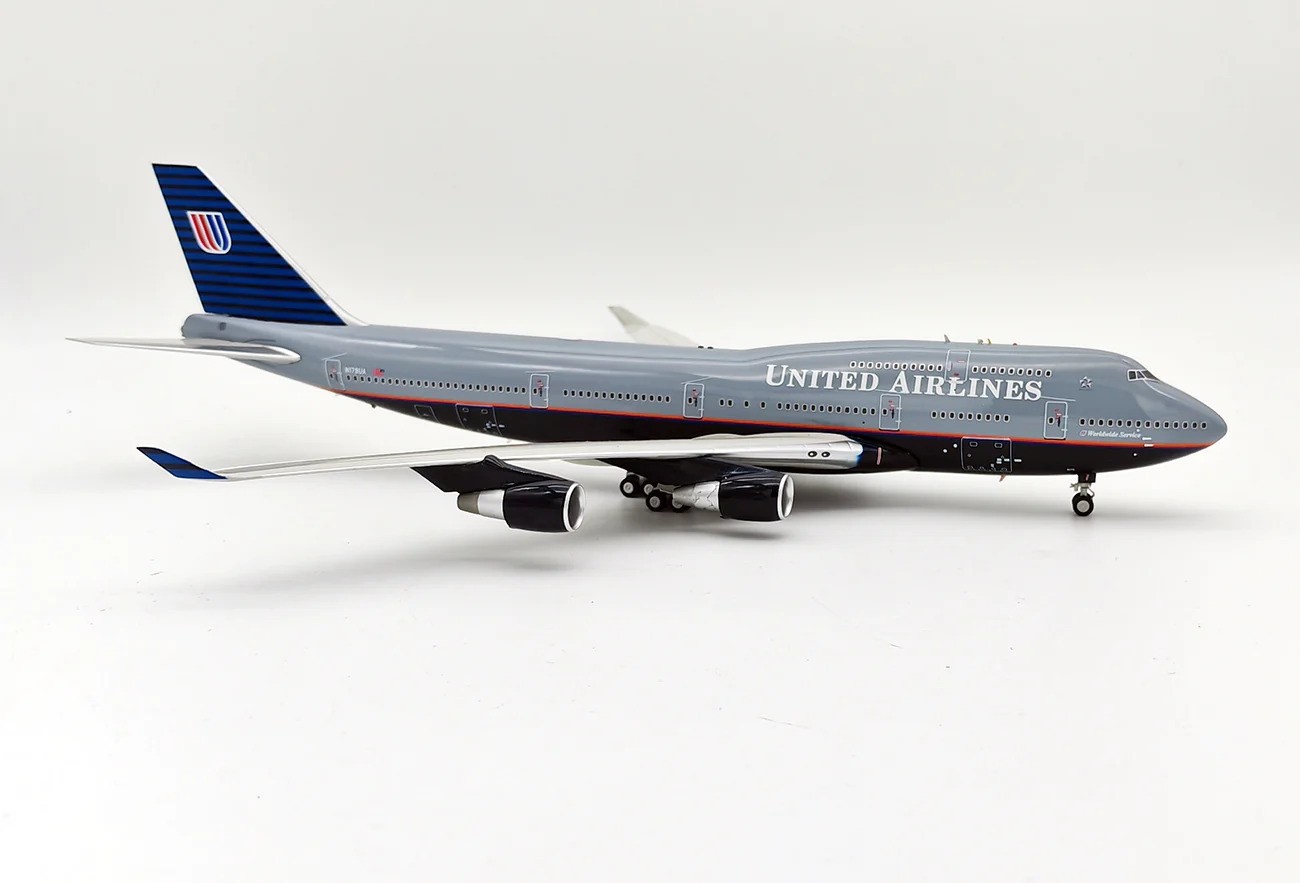 United Airlines Boeing 747-422 N179UA IF744UA1222 1:200 With Stand Die ...