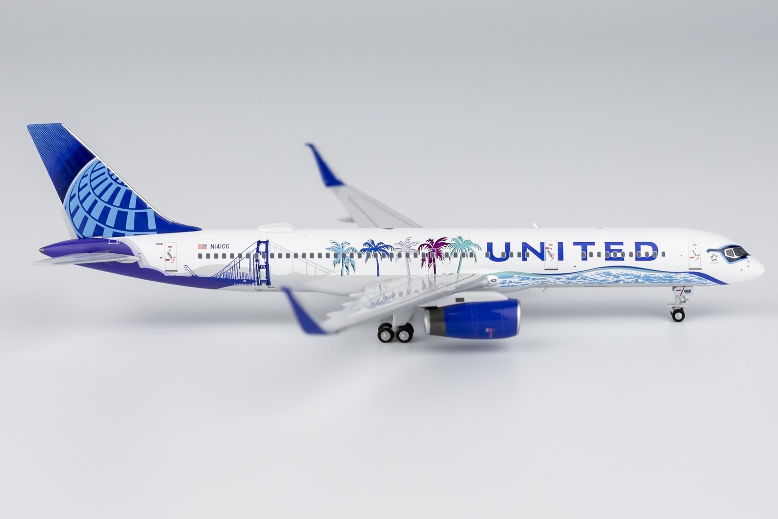 United new livery Boeing 757-200 winglets N14106 Her Art Here ...