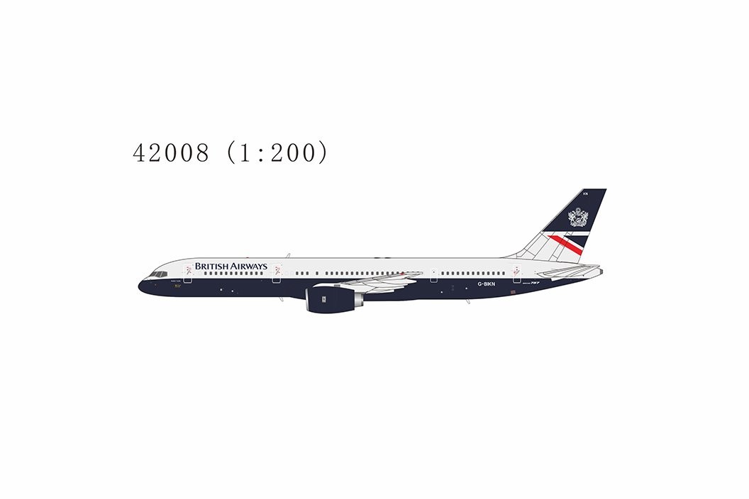 British Airways 757-200 G-BIKN (landor livery )With Metallic Stand NG ...