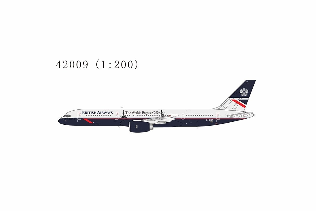 British Airways 757-200 G-BIKF (landor livery, "the World's Biggest ...