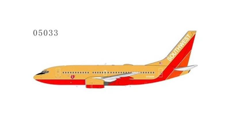 Southwest Airlines Boeing 737-700 Mustard rocket livery without ...