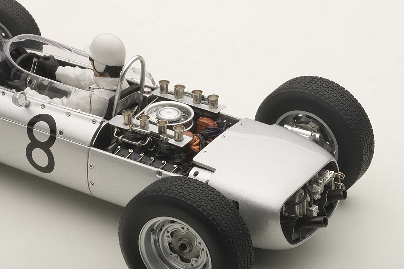 Porsche 804 Formula 1 1962 #8 Jo Bonnier Nurburgring 1962 w/driver ...