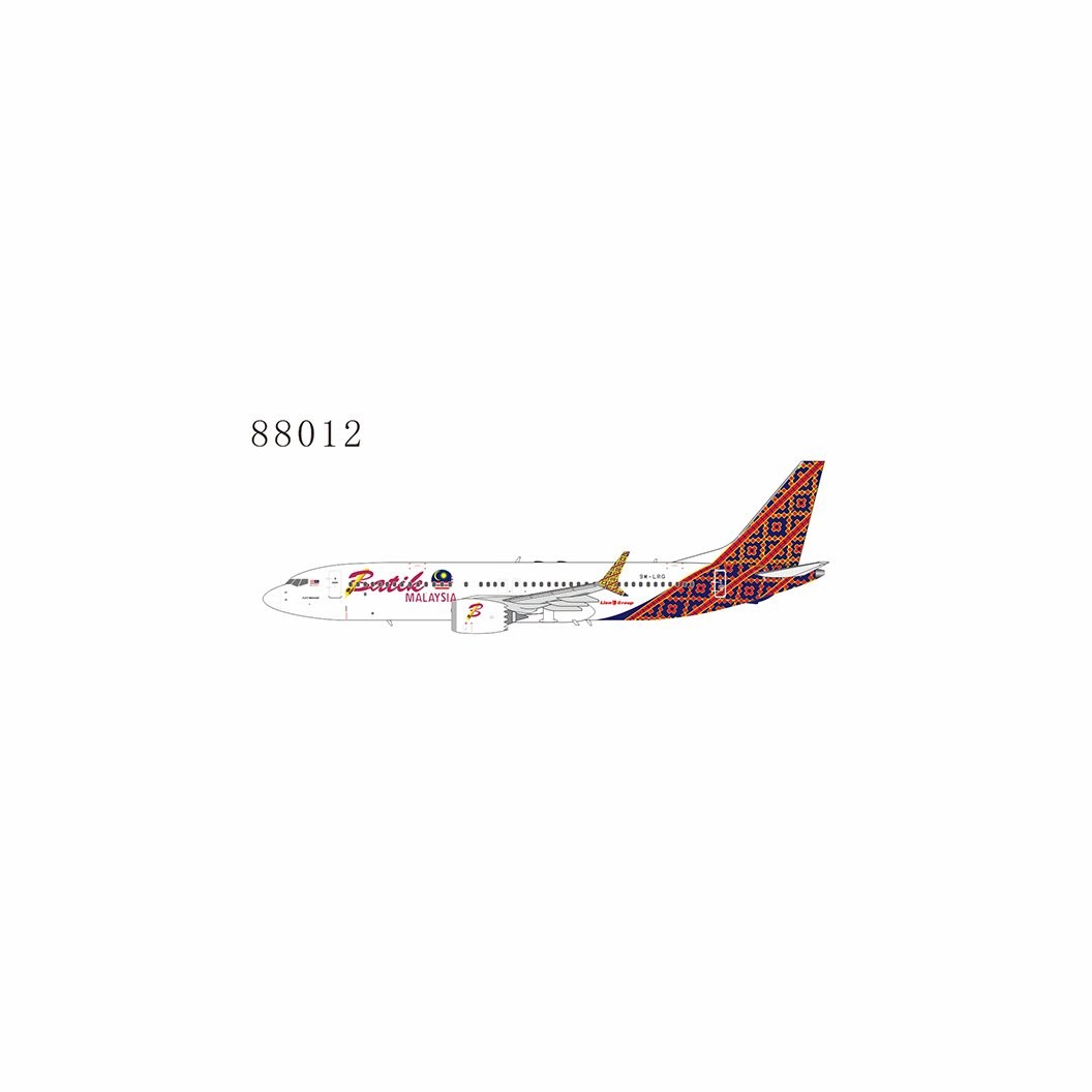 Batik Air Malaysia (Malindo Air) 737 MAX 8 9M-LRG(ULTIMATE COLLECTION ...