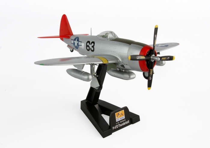 Easy Models P47 Tuskegee Red Tails die-cast model ezToys - Diecast ...