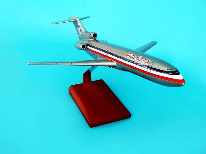 Executive Series American 727-200 aircraft model ezToys - Diecast ...
