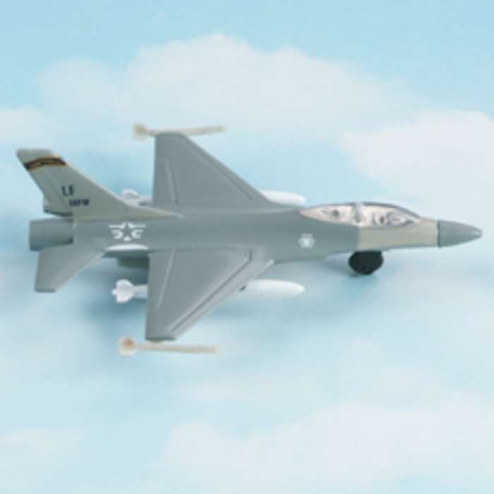 Hot Wings Airplane Toys F16 Military ezToys - Diecast Models and ...