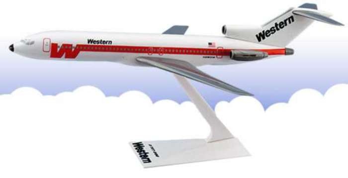 Flight Miniatures Flight Miniatures Western Boeing B727 die-cast model ...