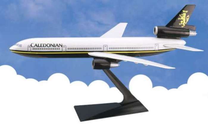 Flight Miniatures Flight Miniatures Caledonian Douglas DC-10 die-cast ...